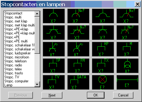 Netik-CAD electrical blocks
